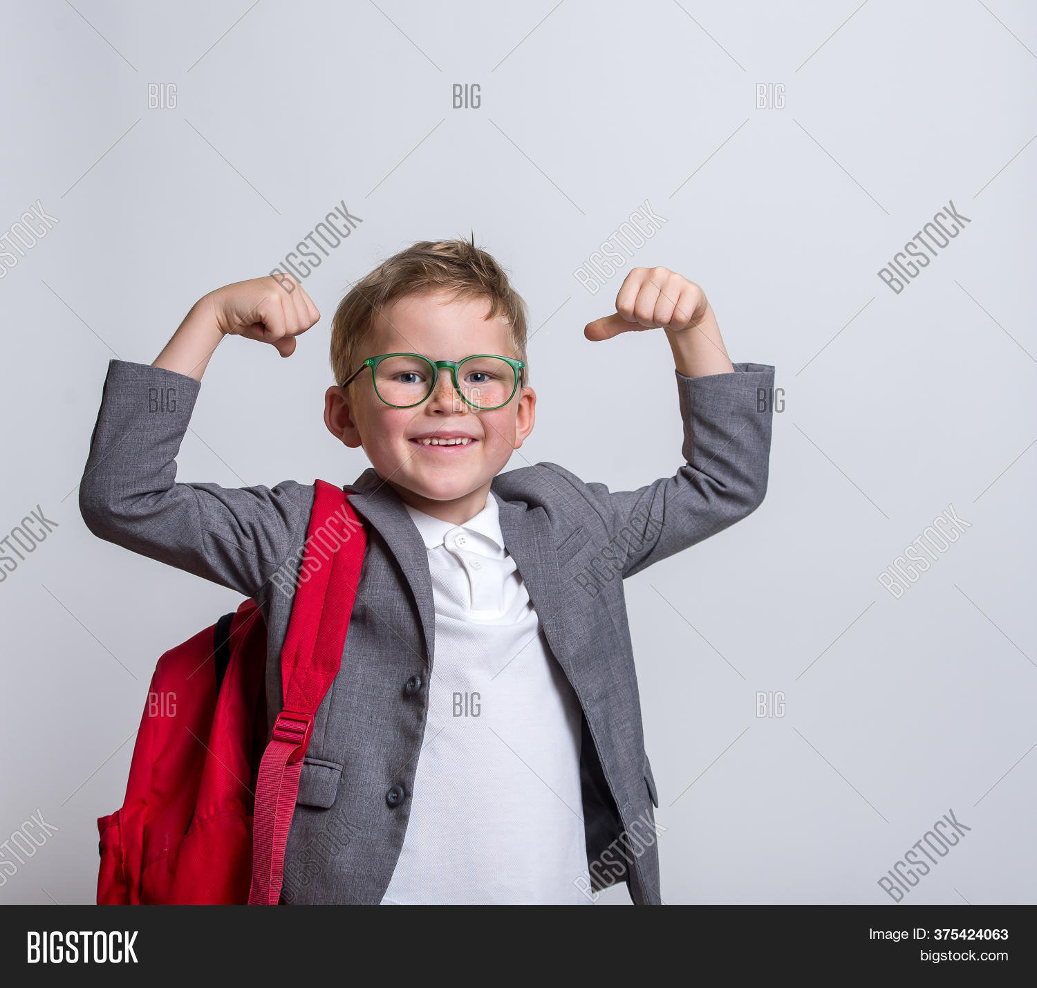 Cute Child Boy School Image & Photo (Free Trial) | Bigstock