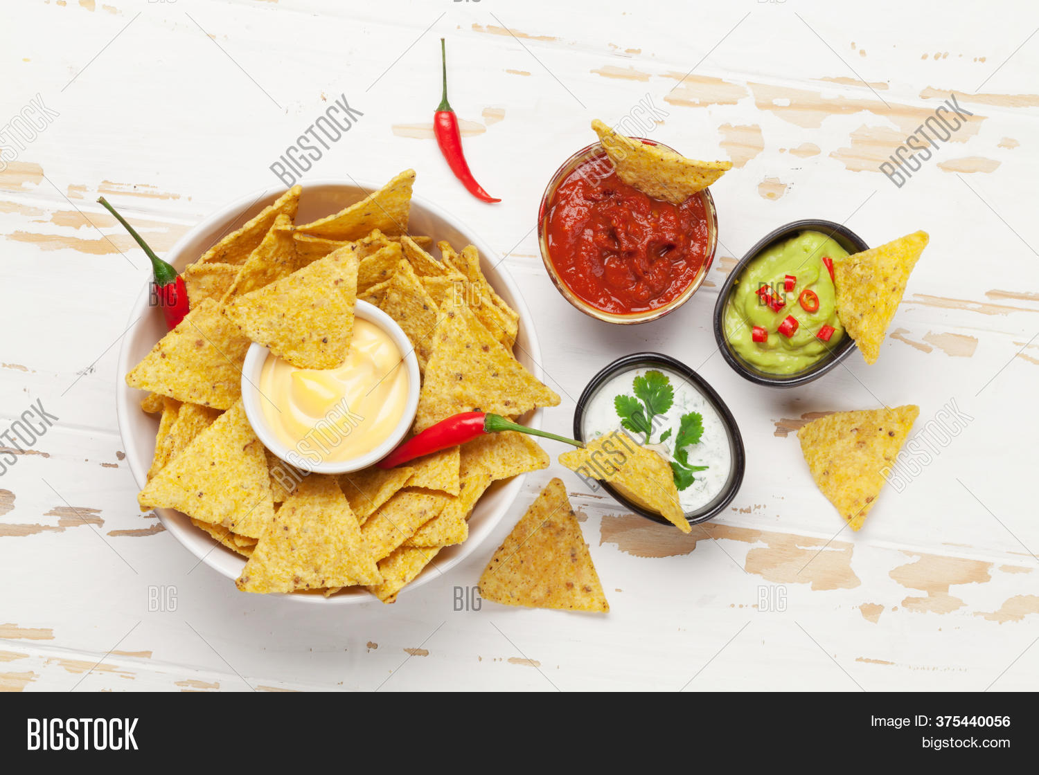 Mexican Nachos Chips Image & Photo (Free Trial) | Bigstock