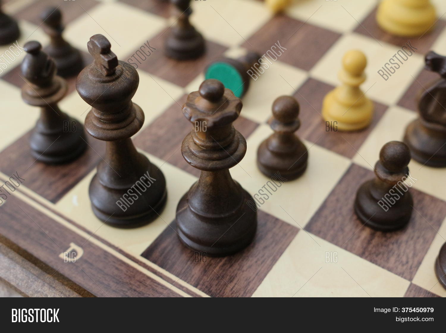 Chess Pieces On Board Image & Photo (Free Trial) | Bigstock