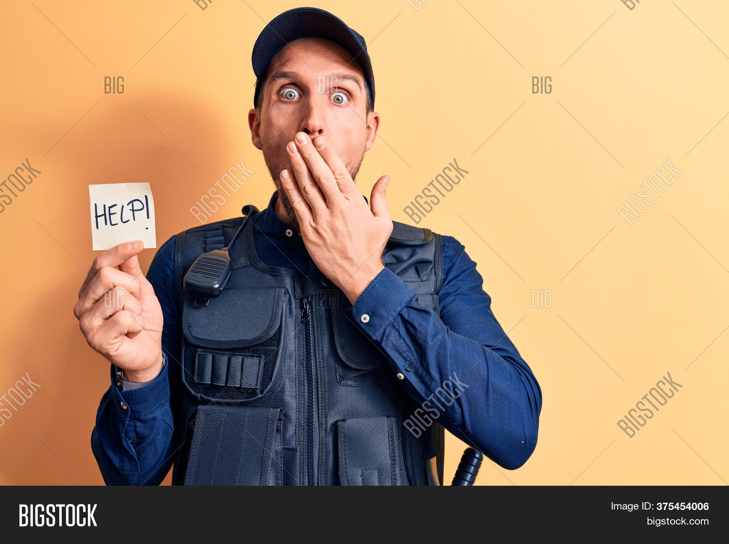Handsome Policeman Image & Photo (Free Trial) | Bigstock