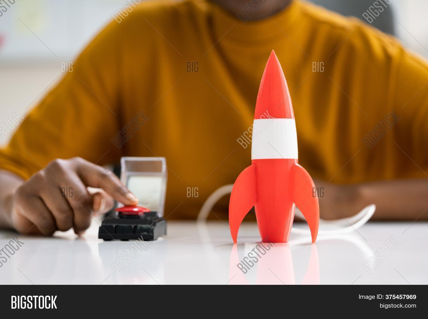 Rocket Red Launch Image & Photo (Free Trial) | Bigstock