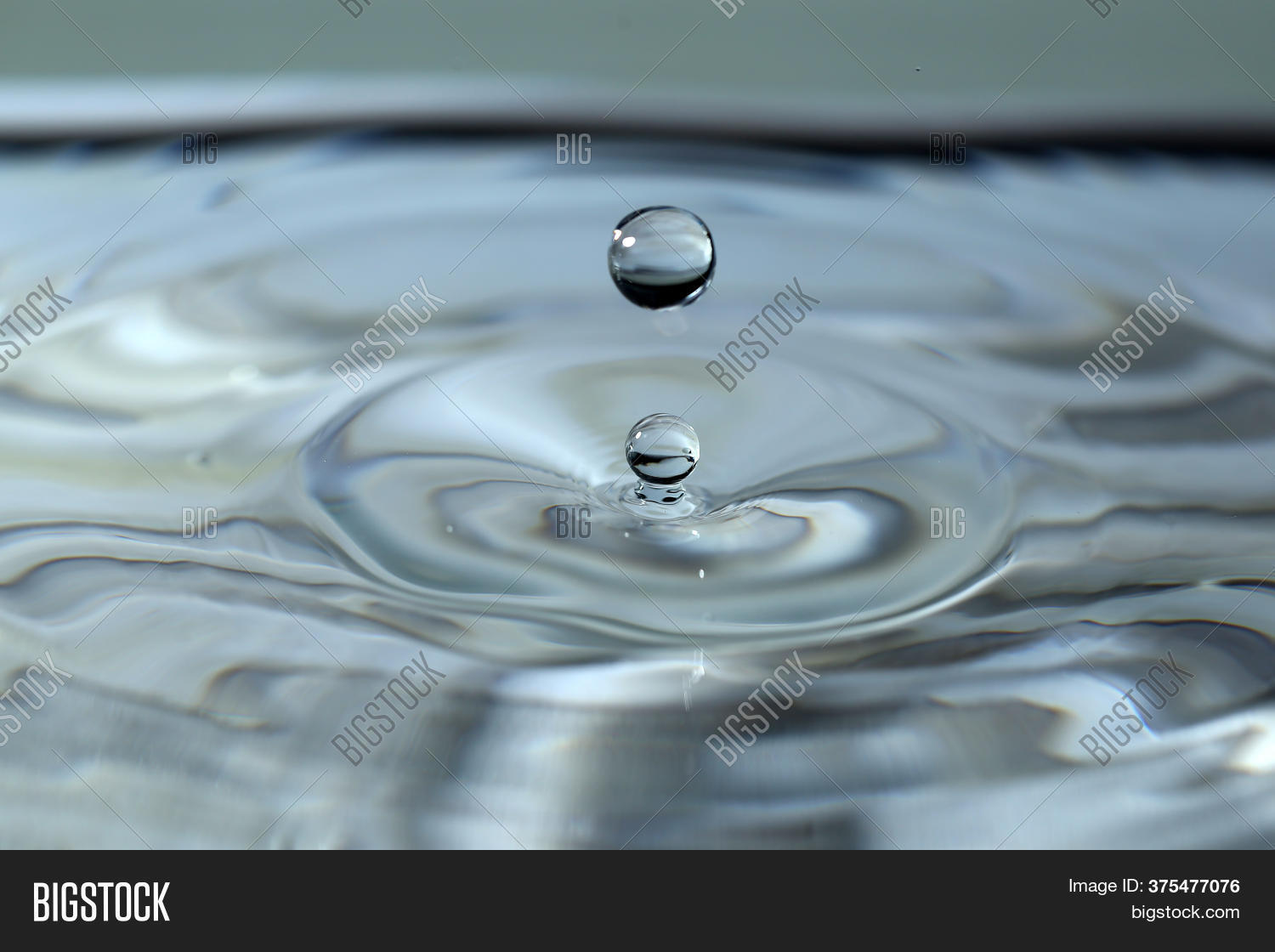 Small Water Drop Fall Image & Photo (Free Trial) | Bigstock