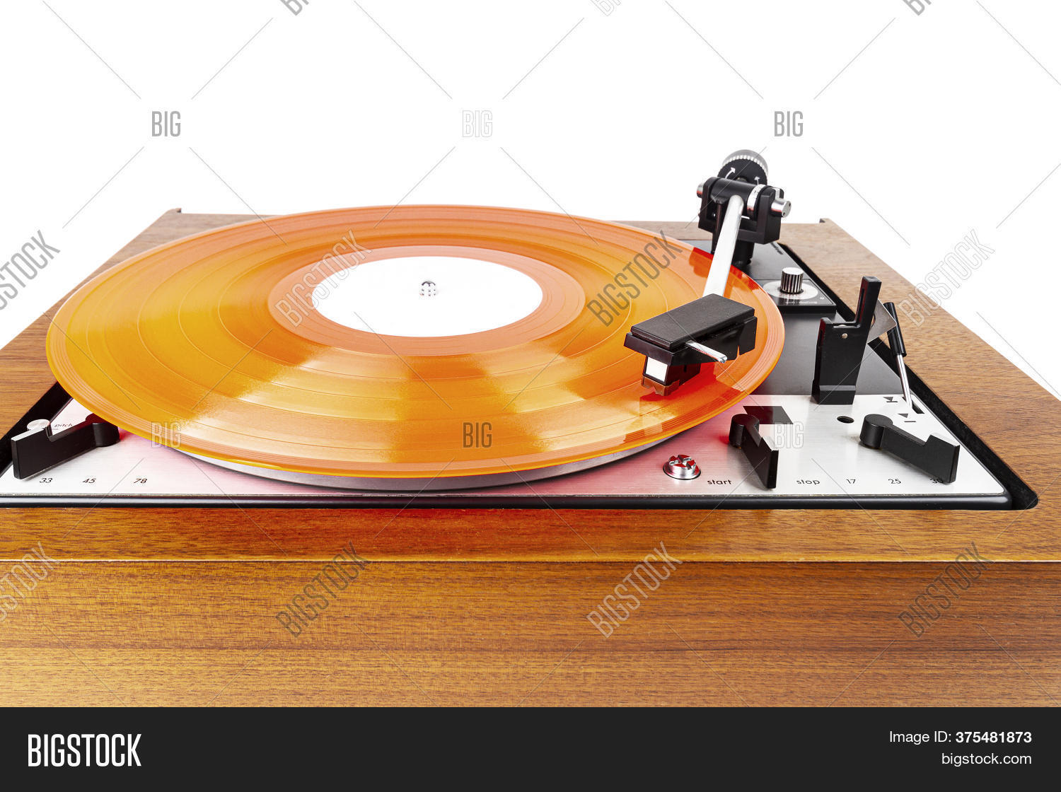 Vintage Turntable Red Image & Photo (Free Trial) | Bigstock