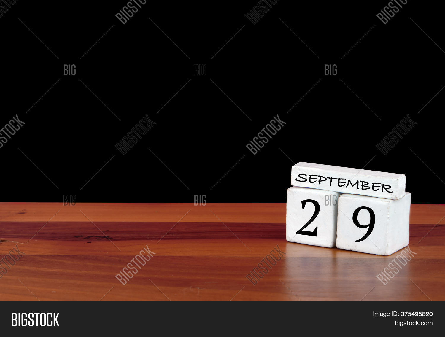 29 September Calendar Image & Photo (Free Trial) | Bigstock