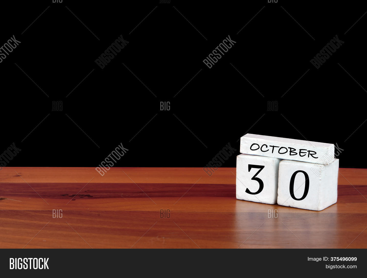 30 October Calendar Image & Photo (Free Trial) | Bigstock