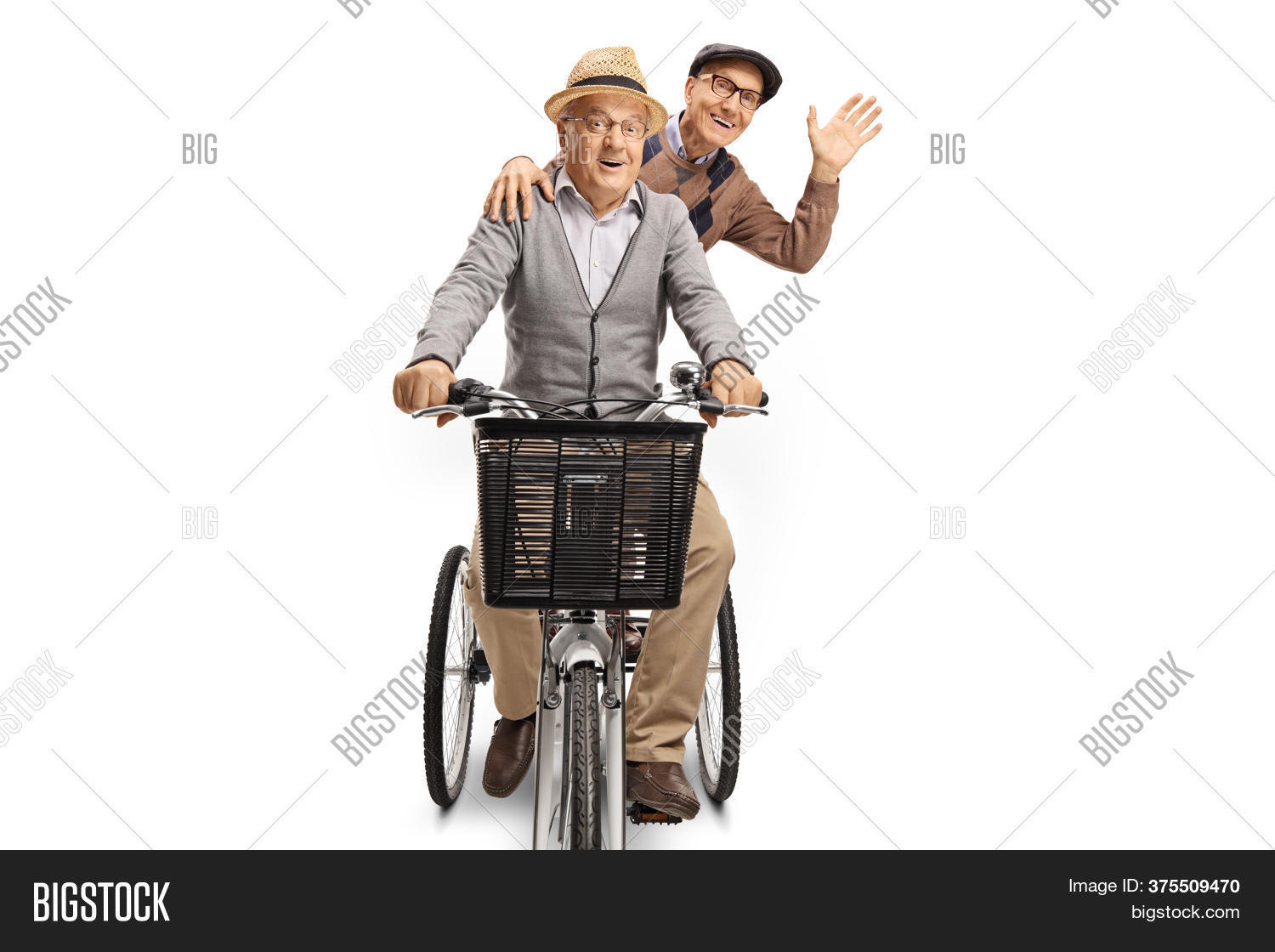 Two Elderly Men Riding Image & Photo (Free Trial) | Bigstock