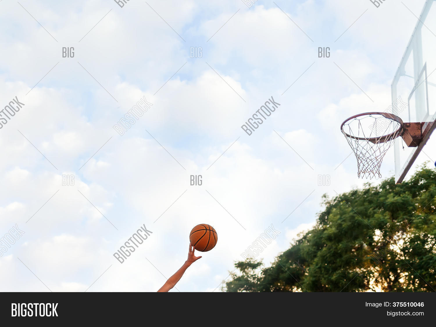 Hand Throws Ball Into Image & Photo (Free Trial) | Bigstock