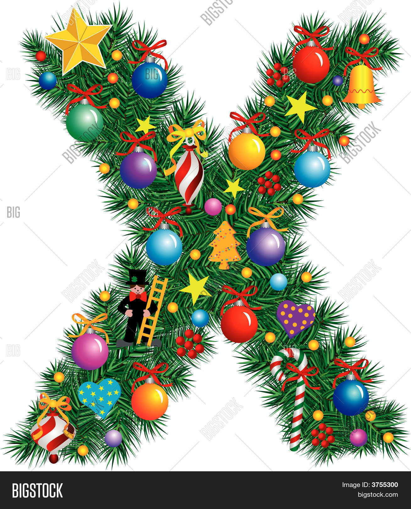 Alphabet Letter X - Vector & Photo (Free Trial) | Bigstock