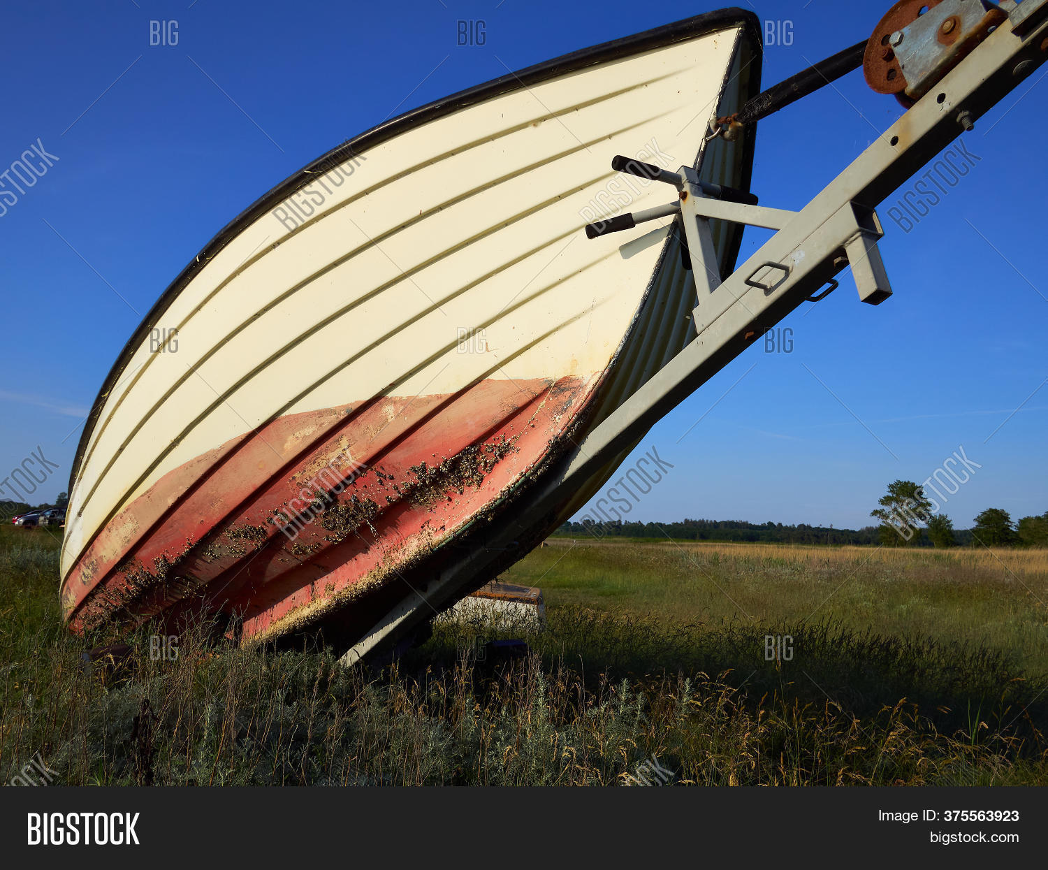 Small Dingy Boat On Image & Photo (Free Trial) | Bigstock