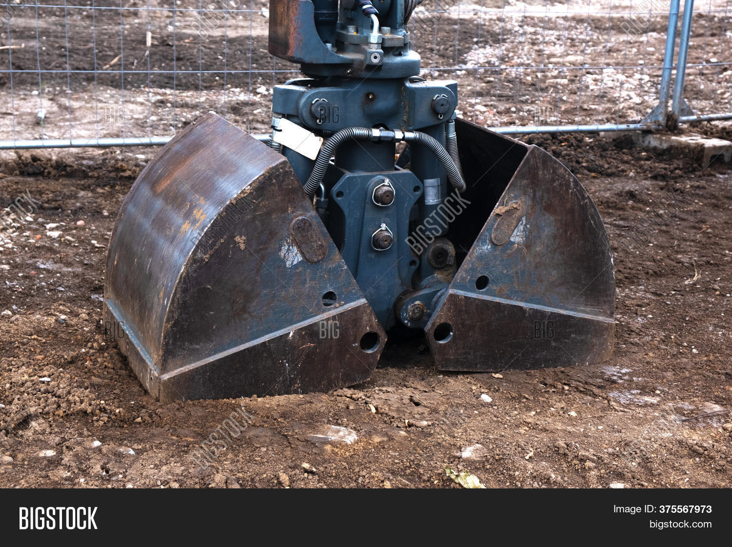 Excavator Bucket Cover Image & Photo (Free Trial) | Bigstock