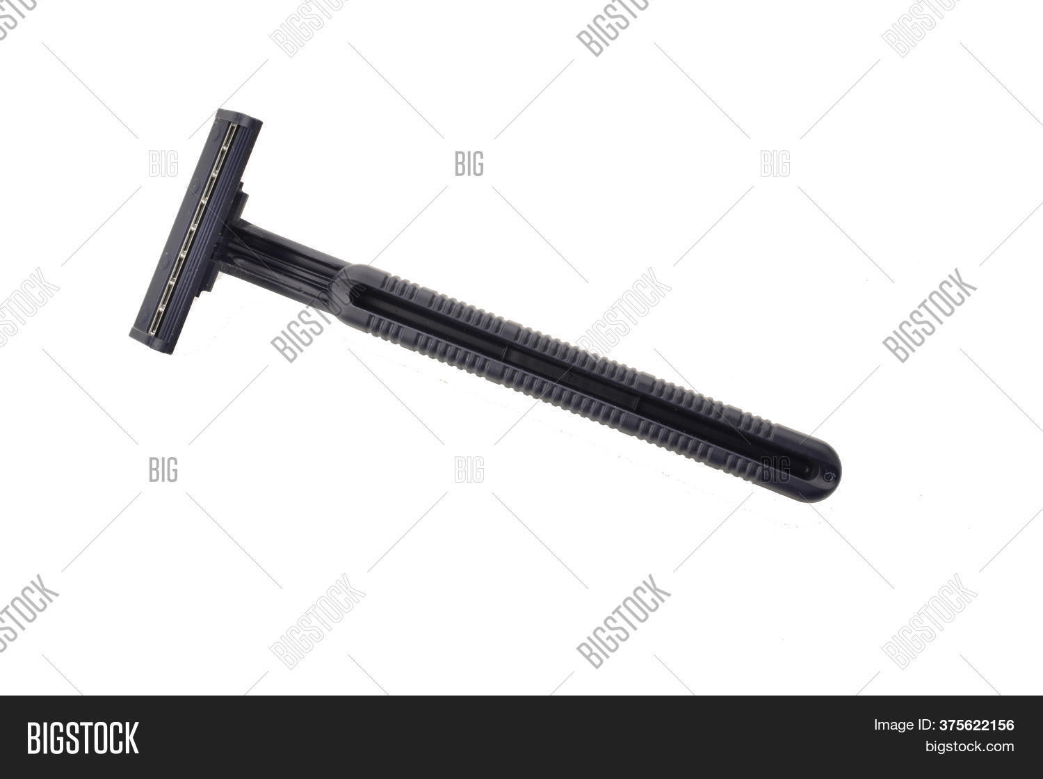 Man's Razor On White Image & Photo (Free Trial) | Bigstock