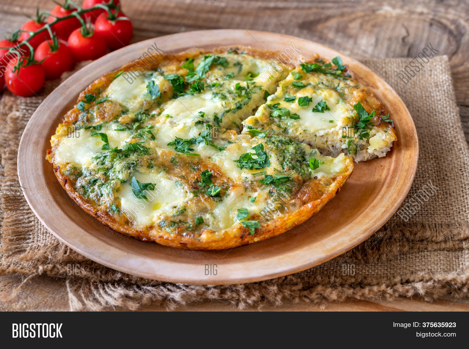 Frittata Ground Meat Image & Photo (Free Trial) | Bigstock