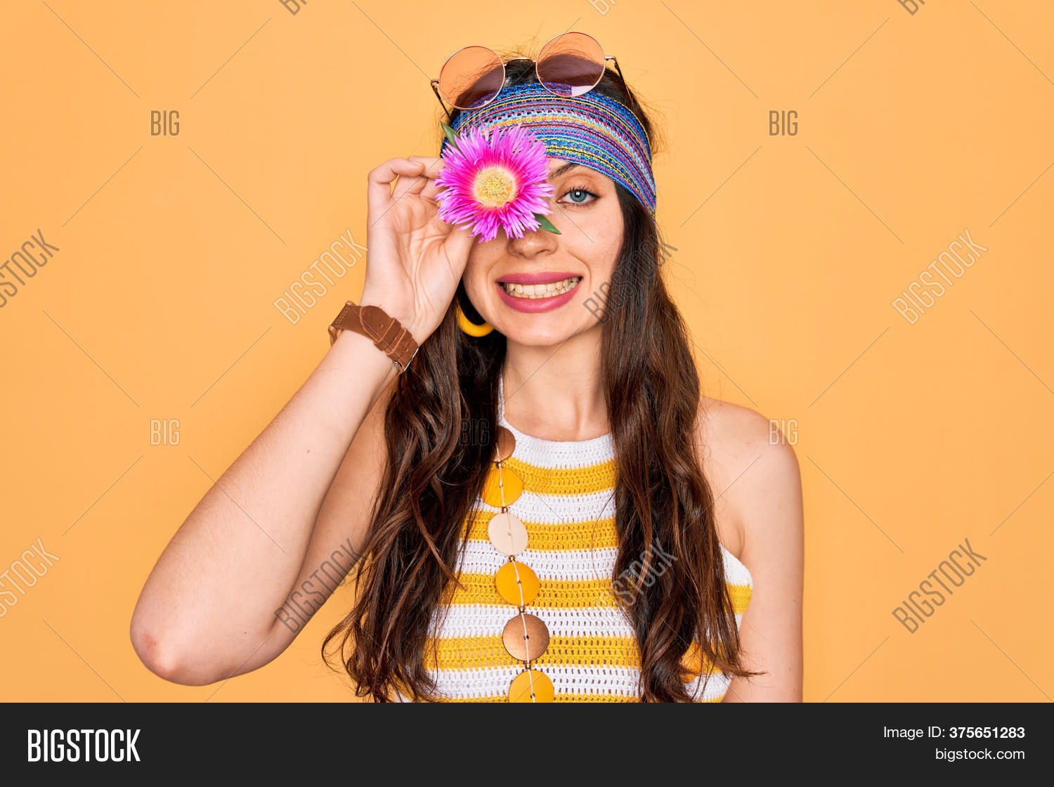Young Beautiful Hippie Image & Photo (Free Trial) | Bigstock