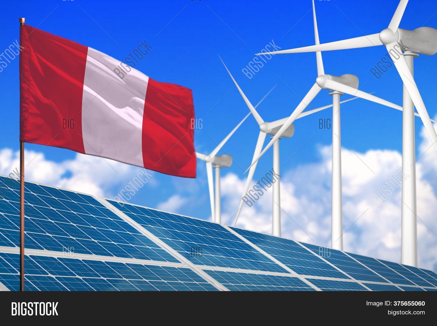 Peru Solar Wind Energy Image & Photo (Free Trial) | Bigstock