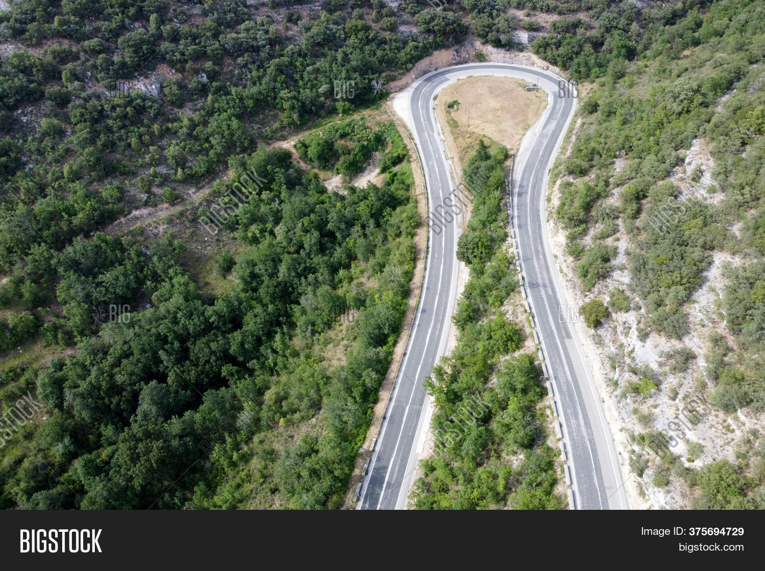 Aerial View Winding Image & Photo (Free Trial) | Bigstock