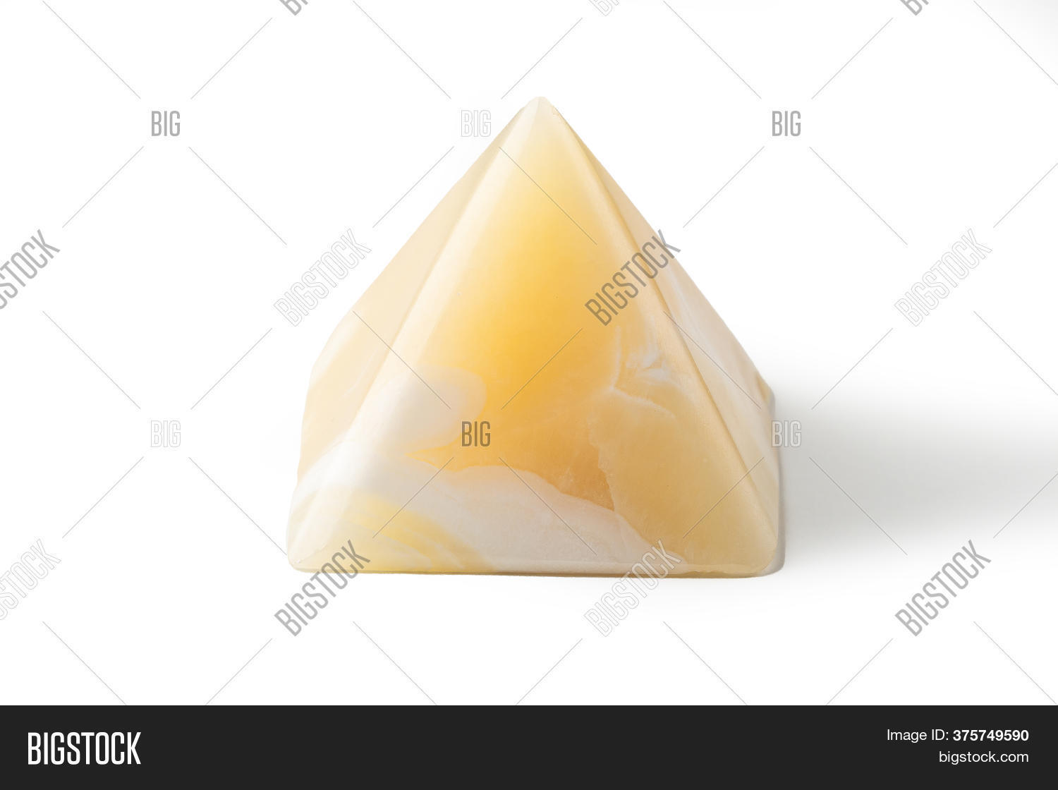 Pyramid Made Yellow Image & Photo (Free Trial) | Bigstock