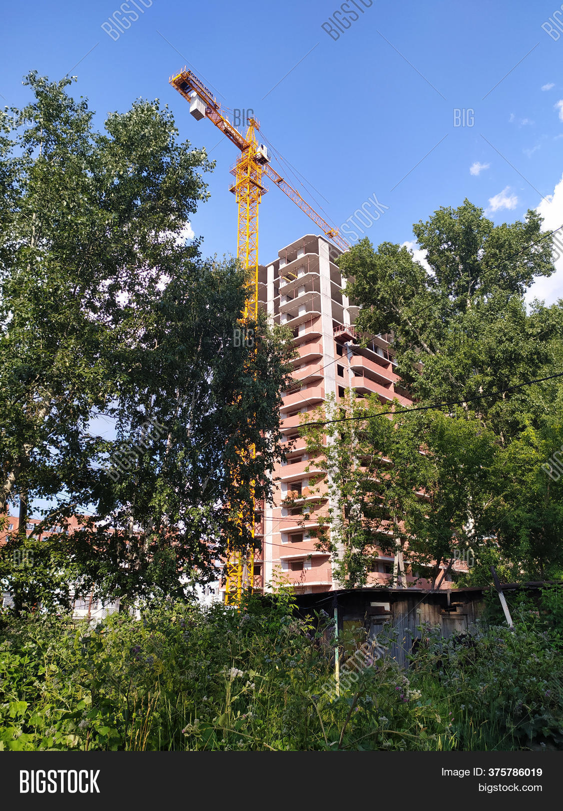 Tall Construction Image & Photo (Free Trial) | Bigstock