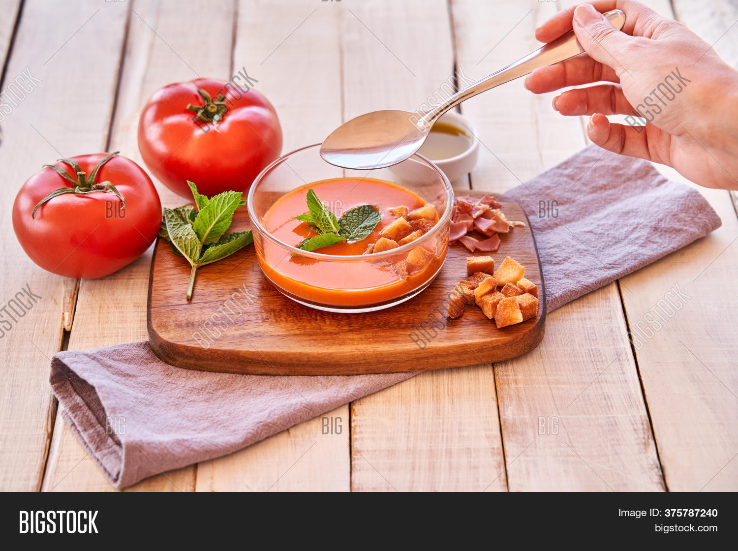 Women's Hands Tasting Image & Photo (Free Trial) | Bigstock