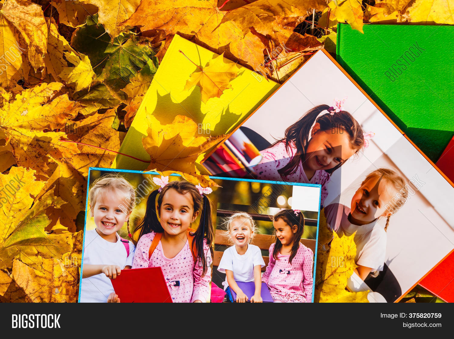 School Photo Book On Image & Photo (Free Trial) | Bigstock