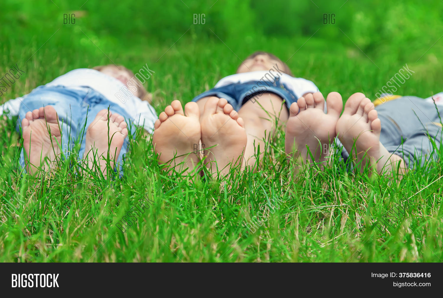 Children's Feet On Image & Photo (Free Trial) | Bigstock