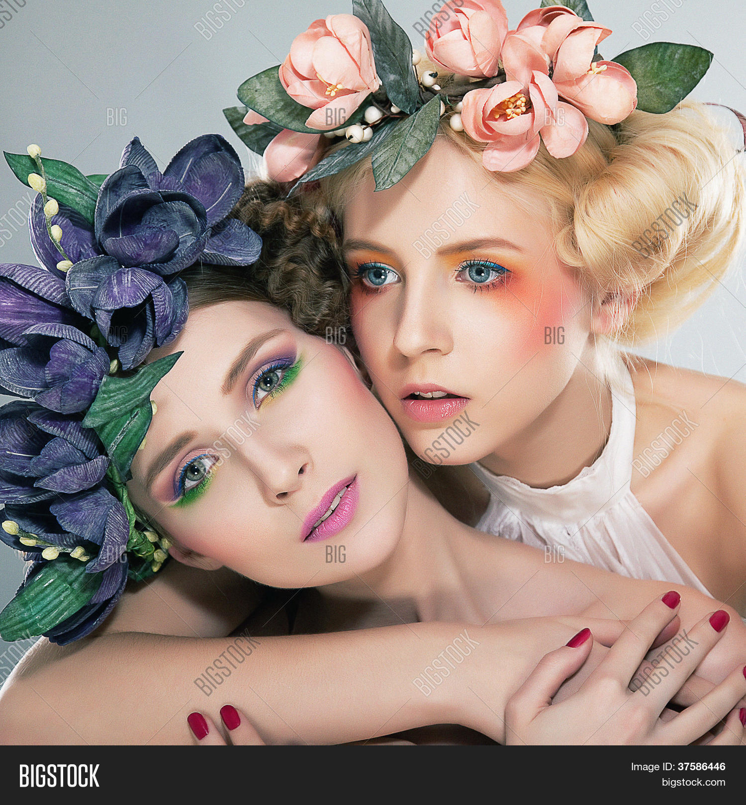 Two Pretty Girls Image & Photo (Free Trial) | Bigstock