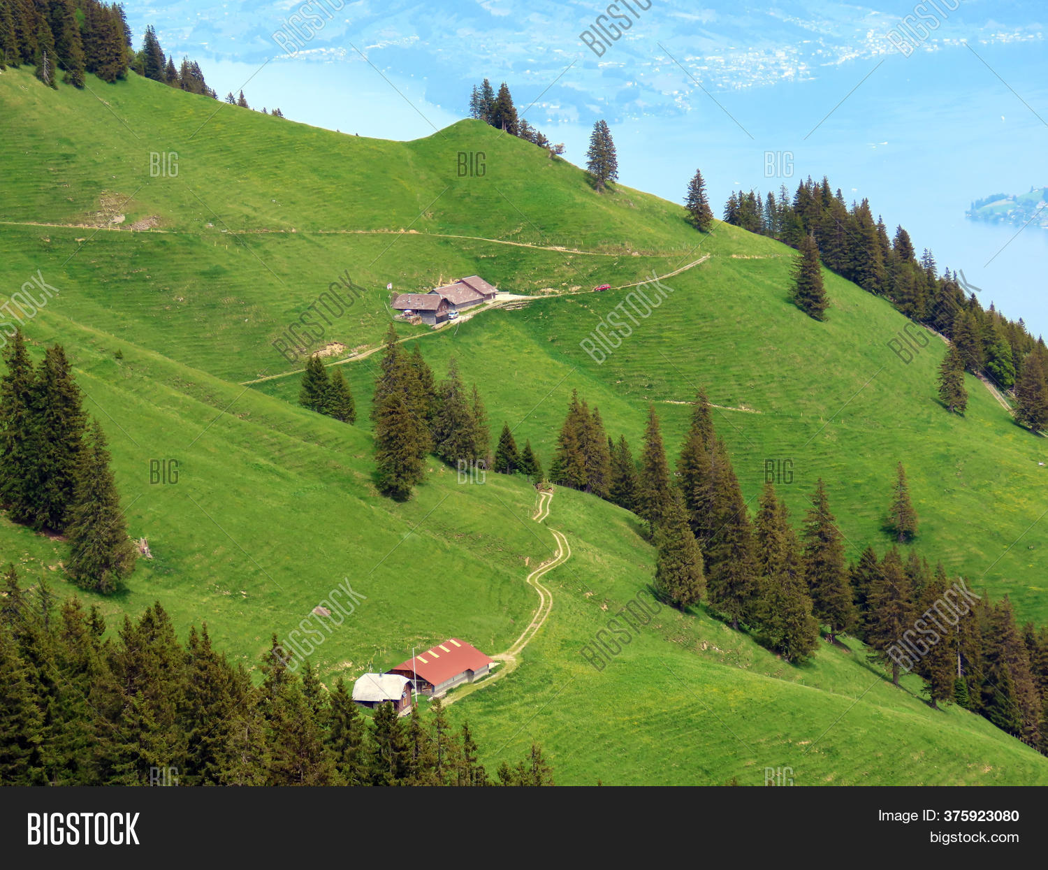 Alpine Pastures Image & Photo (Free Trial) | Bigstock