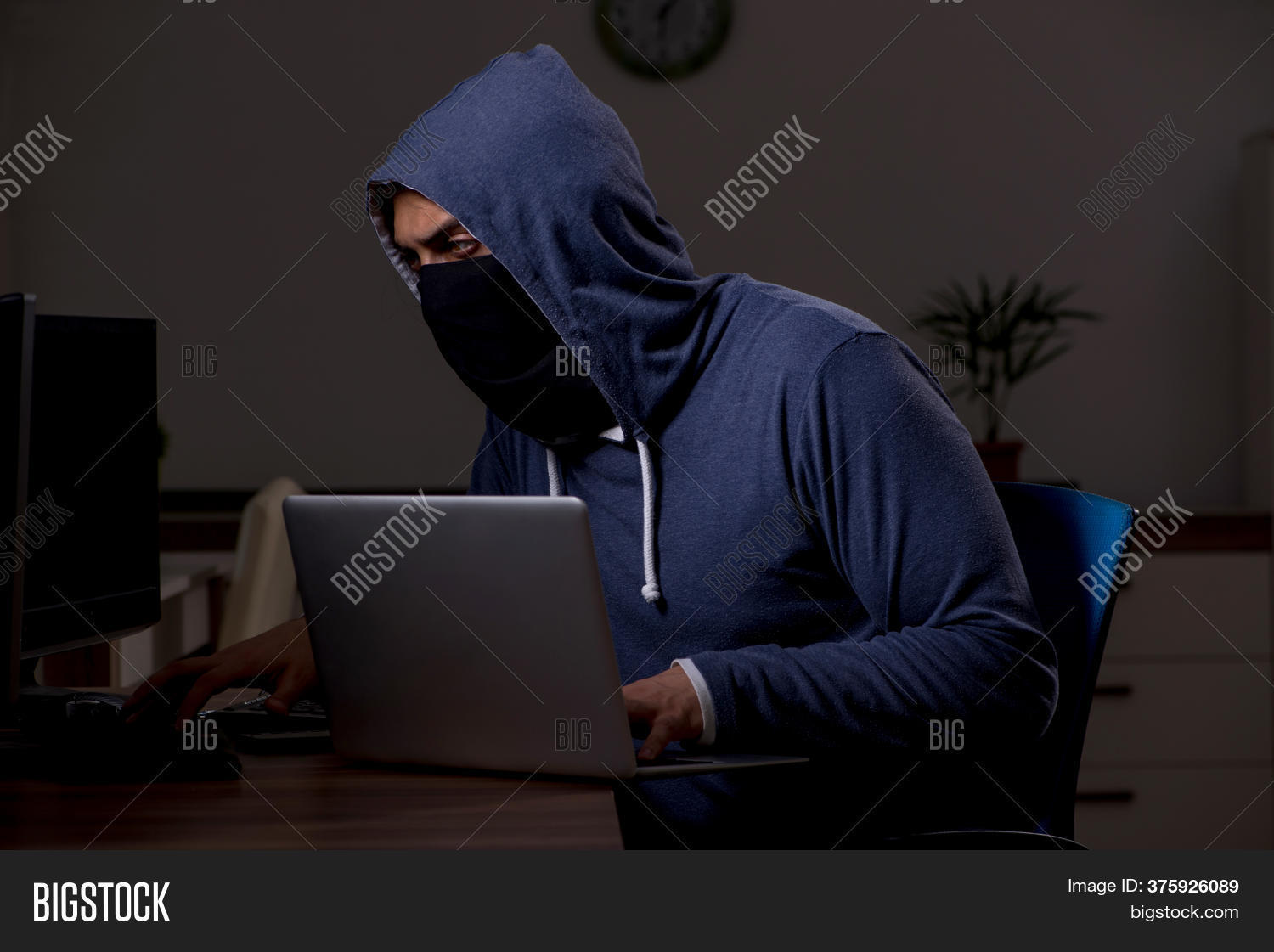 Male Hacker Hacking Image & Photo (Free Trial) | Bigstock