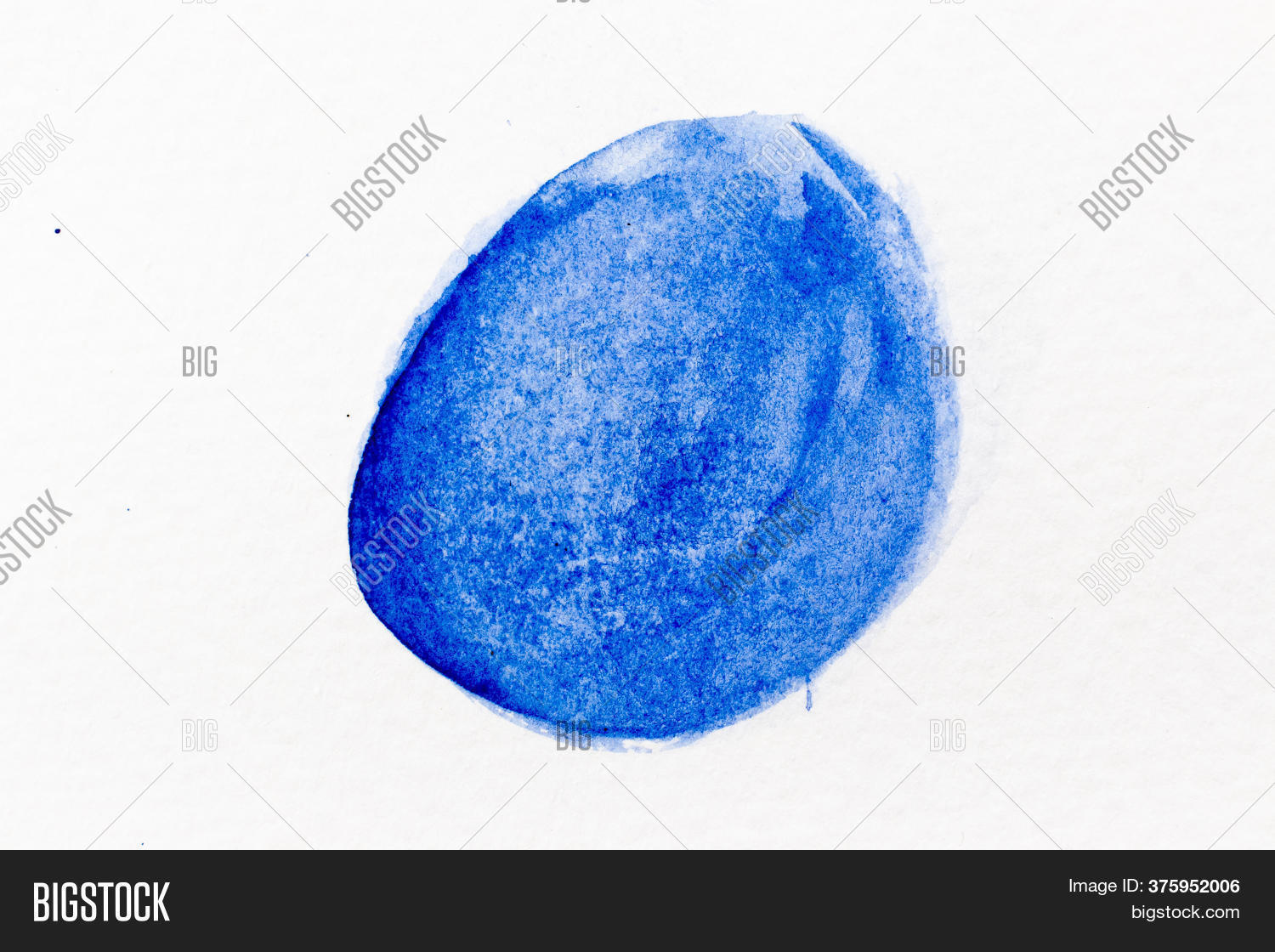 Blue Color Watercolor Image & Photo (Free Trial) | Bigstock