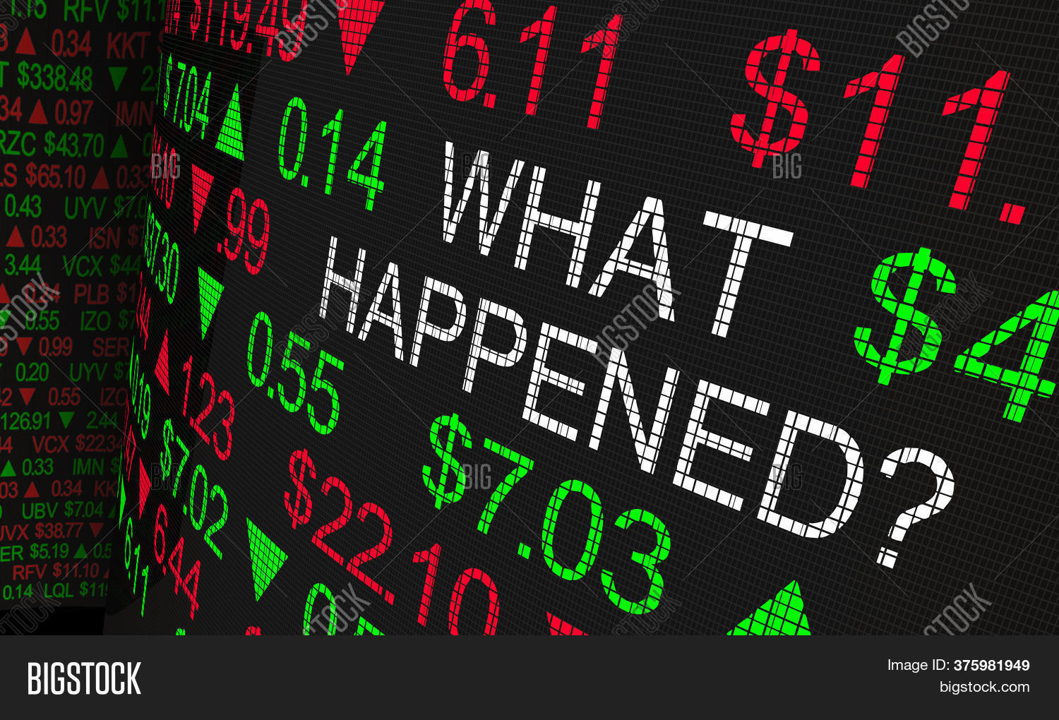 What Happened Stock Image & Photo (Free Trial) | Bigstock