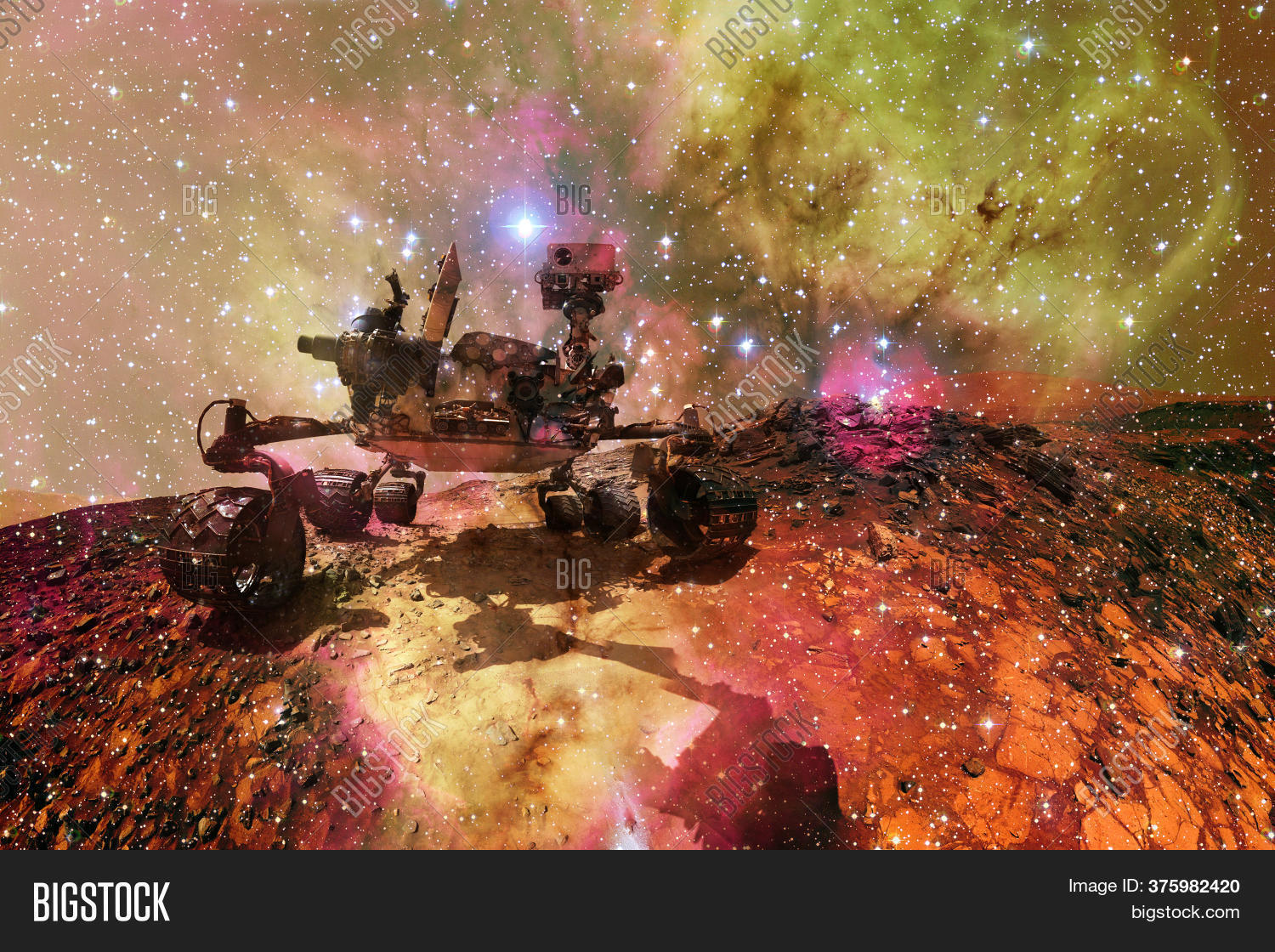 Curiosity Rover Image & Photo (Free Trial) | Bigstock