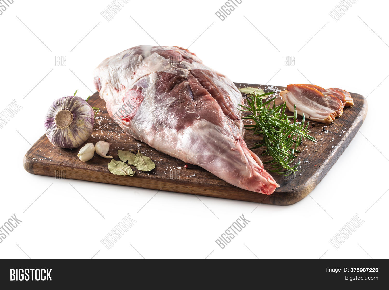 Uncooked Lamb Chop On Image & Photo (Free Trial) | Bigstock