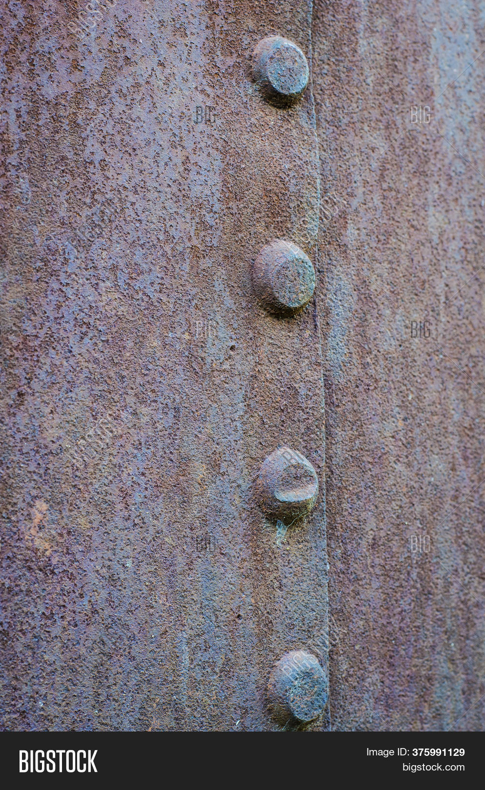 Fragment Rusty Riveted Image & Photo (Free Trial) | Bigstock