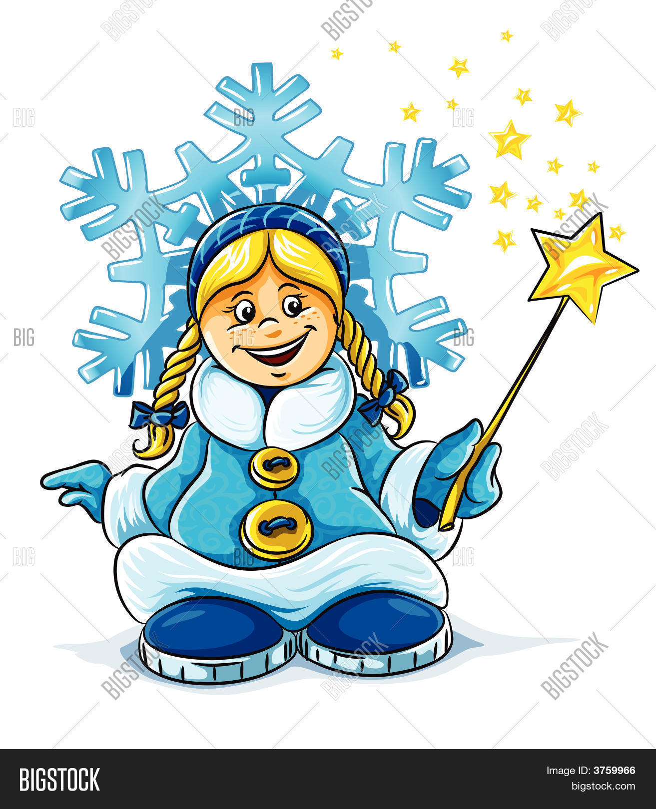 Vector Magic Snow Vector & Photo (Free Trial) | Bigstock
