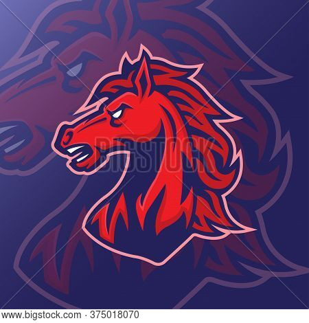Angry Horse Head - E- Vector & Photo (Free Trial) | Bigstock