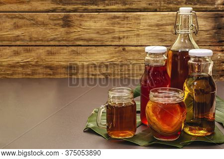 Kombucha Glass Bottles Image & Photo (Free Trial) | Bigstock