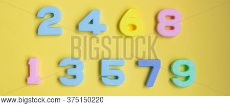 Multi-colored Numbers Image & Photo (Free Trial) | Bigstock