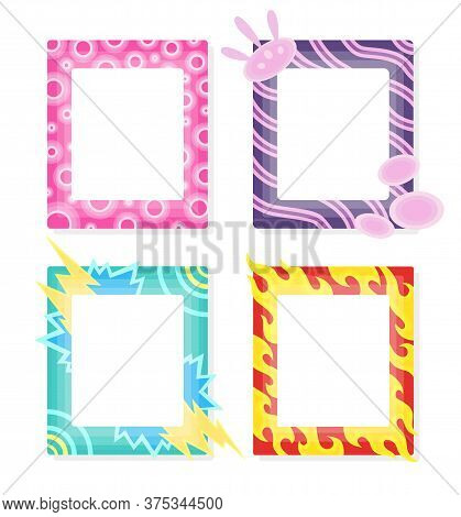 Comic Frames Cartoon Vector & Photo (Free Trial) | Bigstock