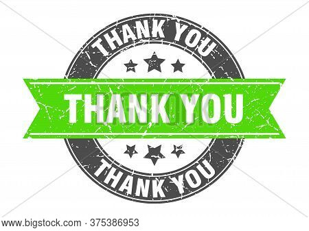 Thank You Round Stamp Vector & Photo (Free Trial) | Bigstock