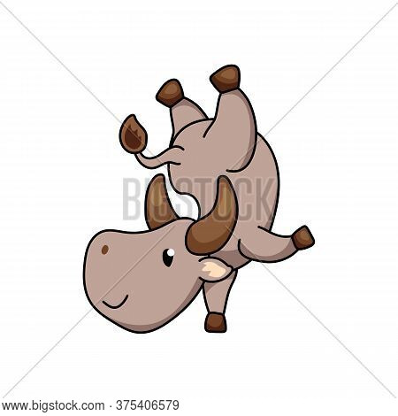 Cute Ox Cartoon Vector & Photo (Free Trial) | Bigstock
