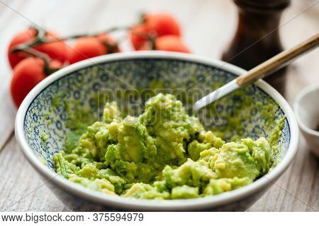 Mashed Avocado Bowl. Image & Photo (Free Trial) | Bigstock