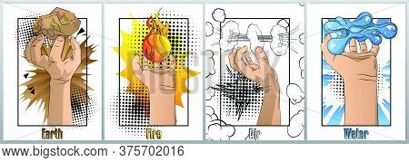 Four Elements Images, Illustrations & Vectors (Free) - Bigstock