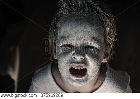 Scary Little Child Image & Photo (Free Trial) | Bigstock