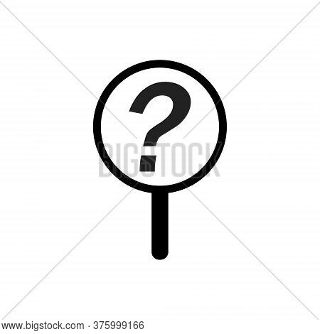 Magnifier Question Vector & Photo (Free Trial) | Bigstock