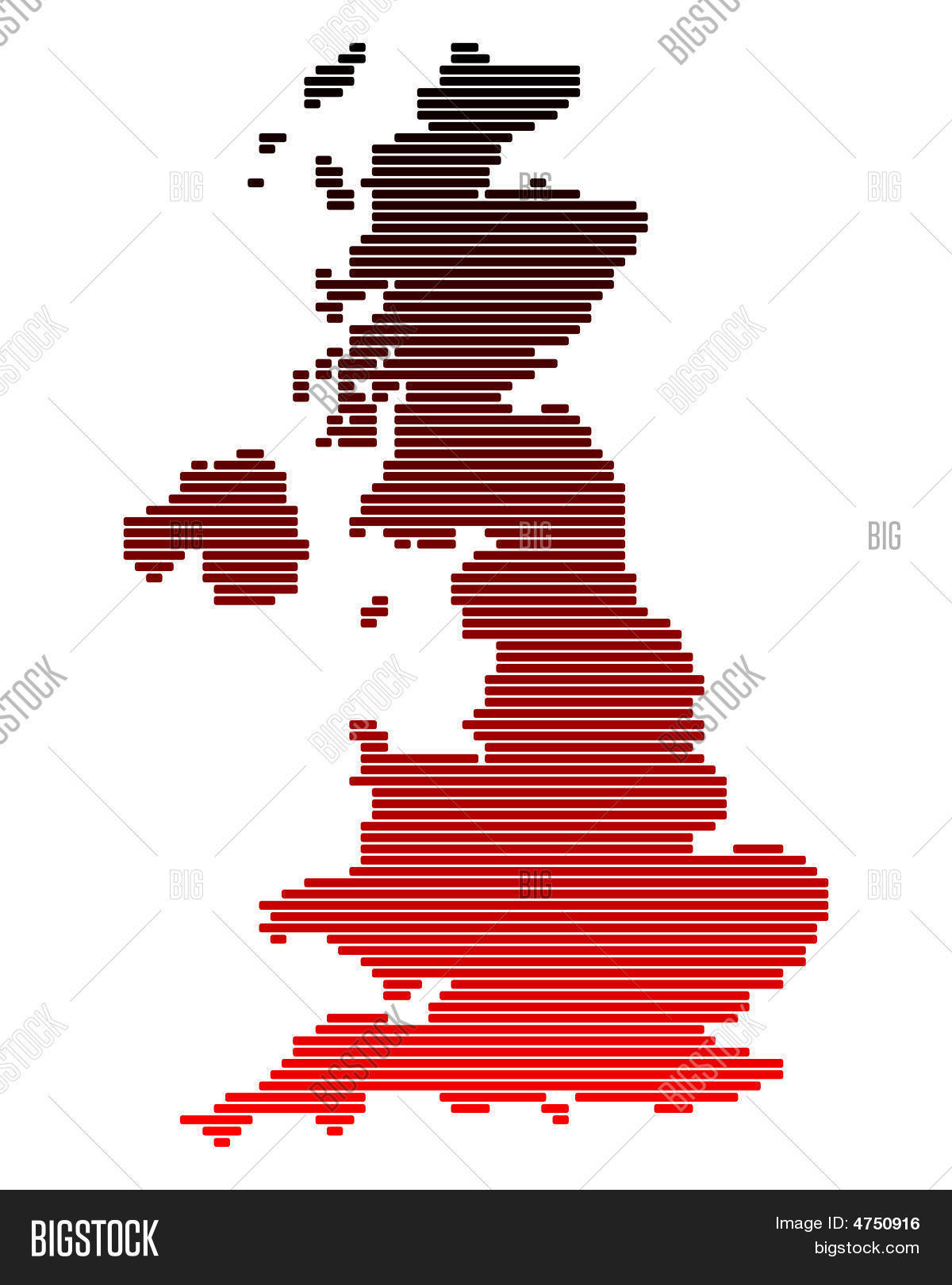 Map Great Britain Image & Photo (Free Trial) | Bigstock