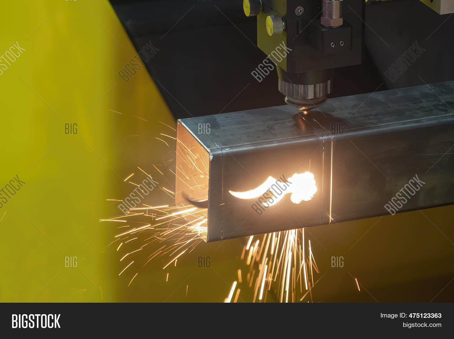 Fiber Laser Cutting Image & Photo (Free Trial) | Bigstock