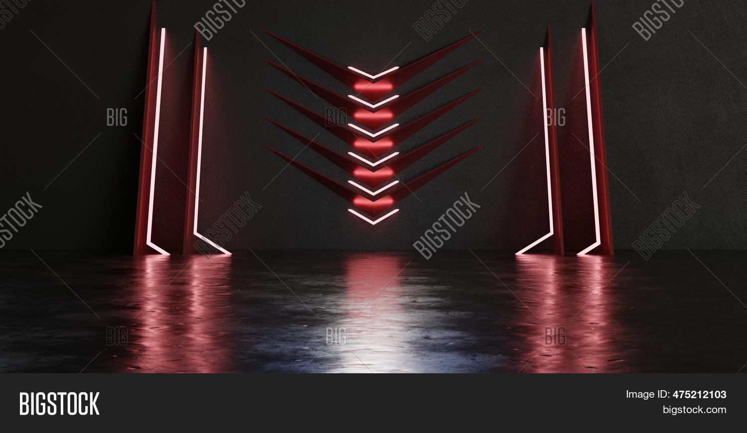 Neon Light Stage. Led Image & Photo (Free Trial) | Bigstock