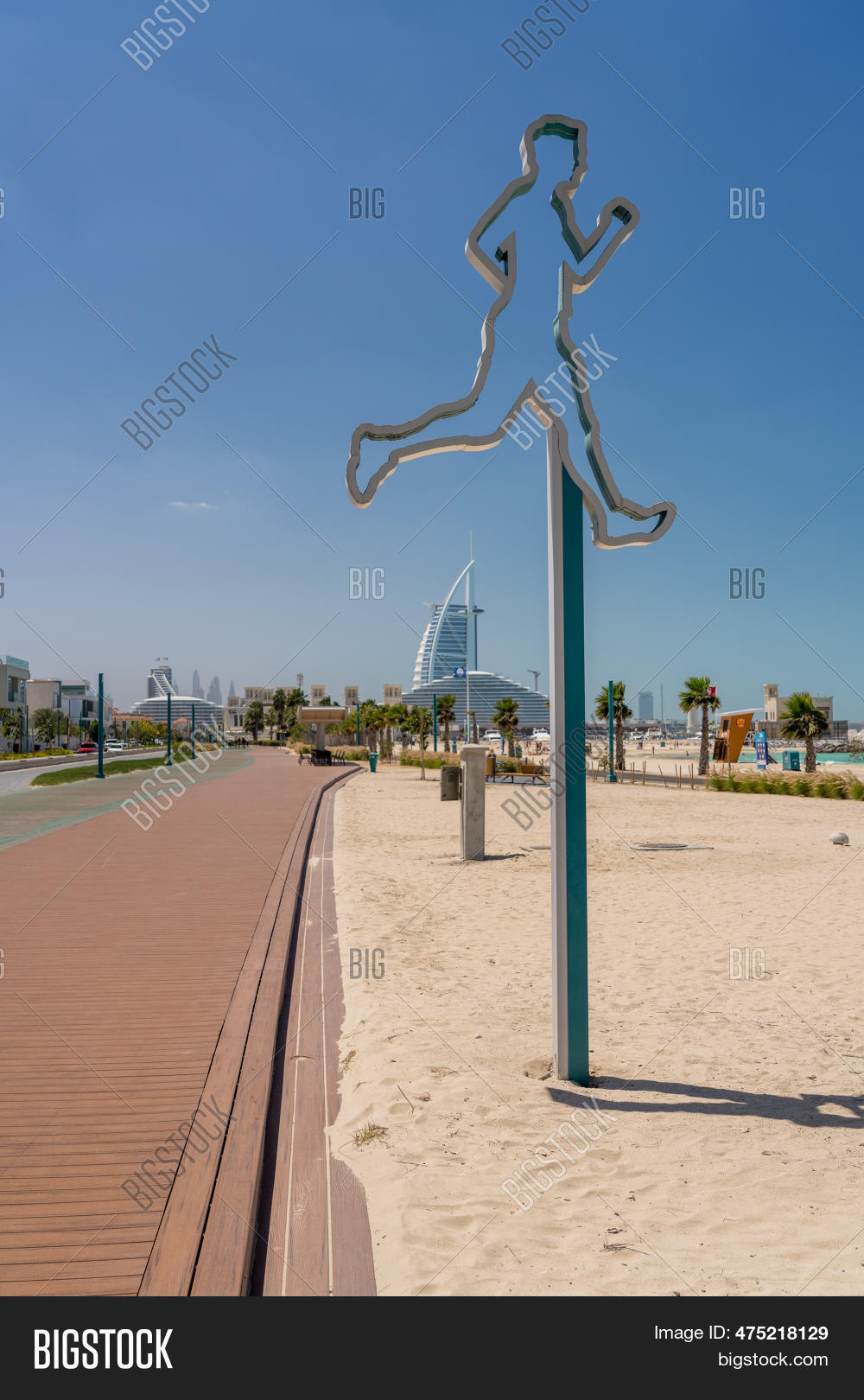 Jogging Sign Green Image & Photo (Free Trial) | Bigstock