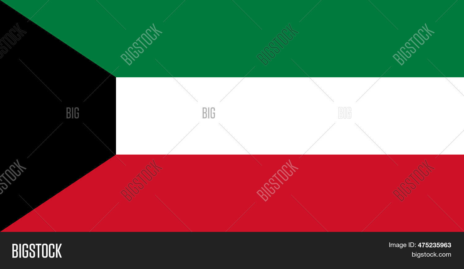 Kuwait National Flag. Image & Photo (Free Trial) | Bigstock