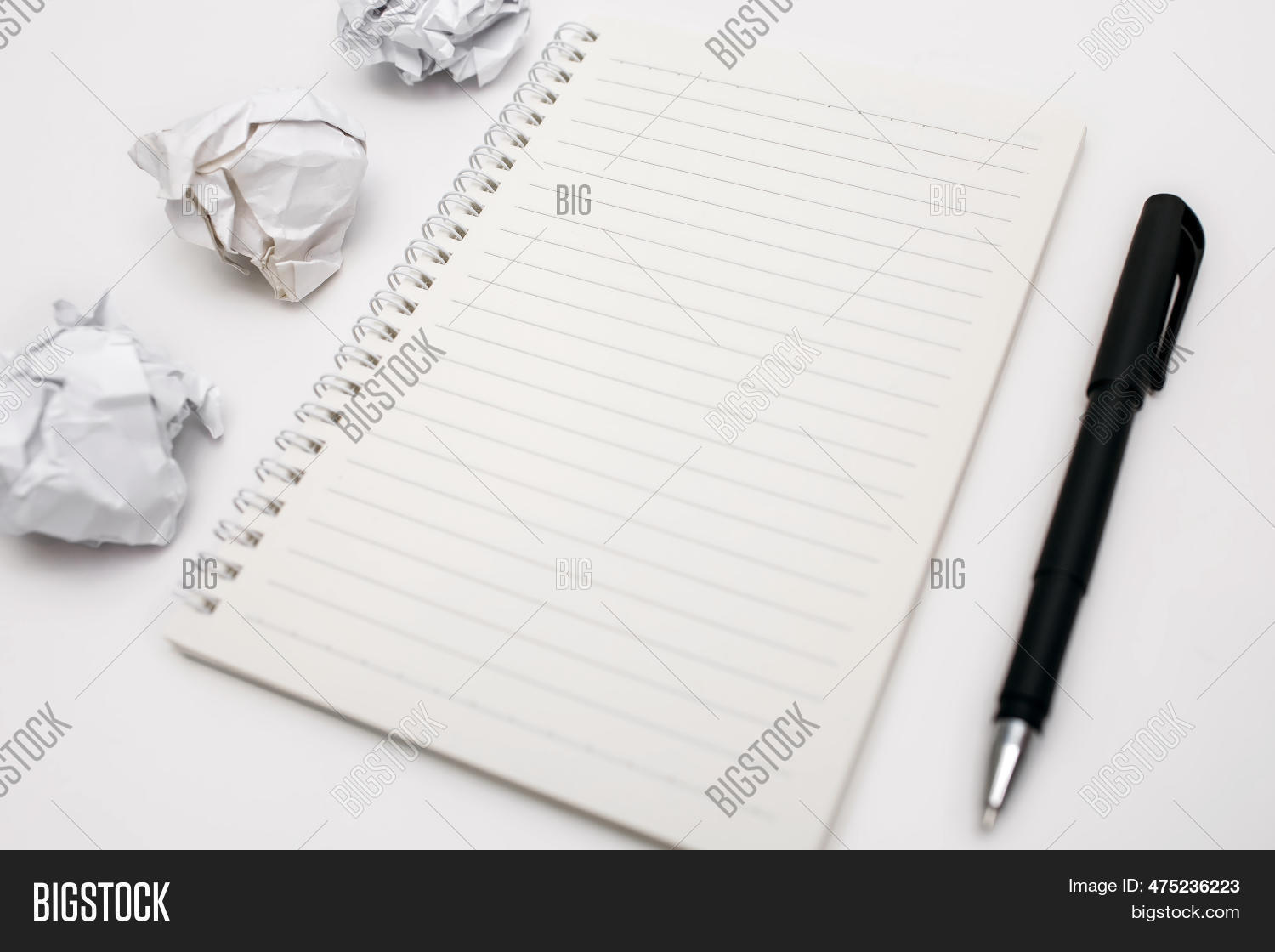 Blank Open Notepad, Image & Photo (Free Trial) | Bigstock
