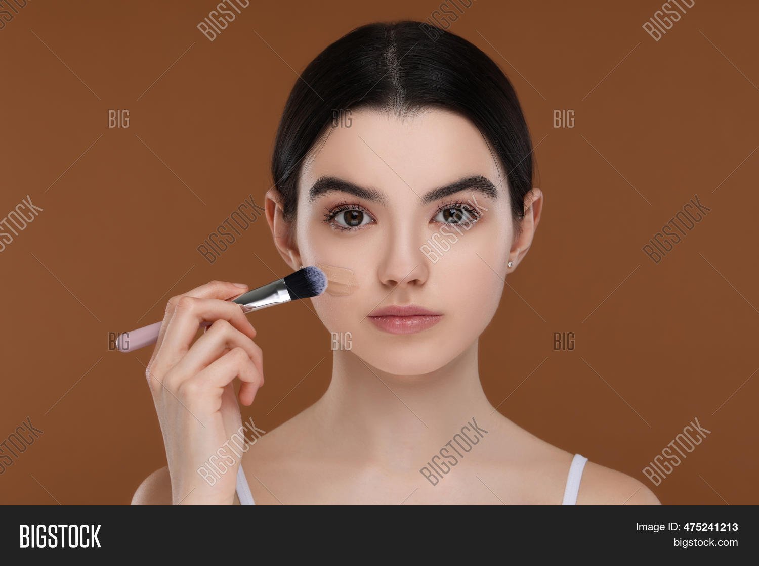 Teenage Girl Applying Image & Photo (Free Trial) | Bigstock